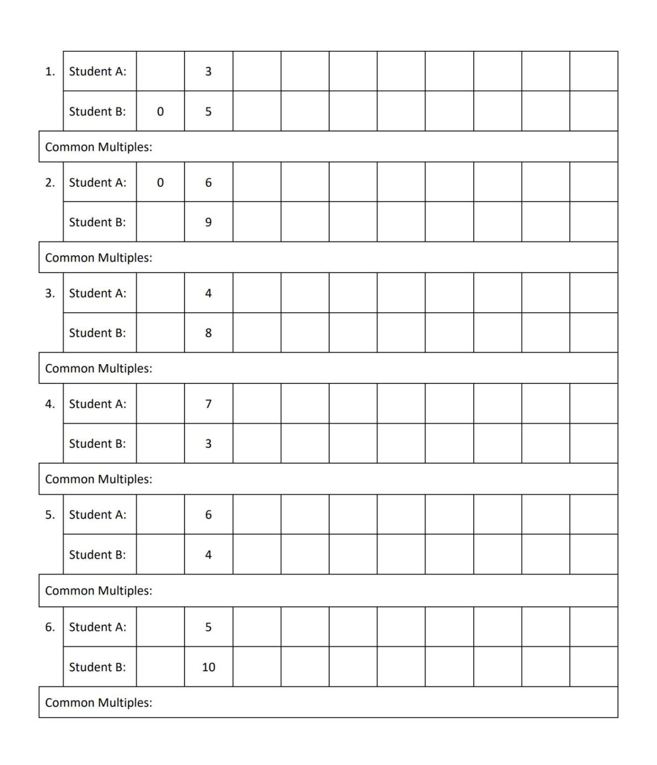 Build Fractions from Unit Fractions on Whole Numbers